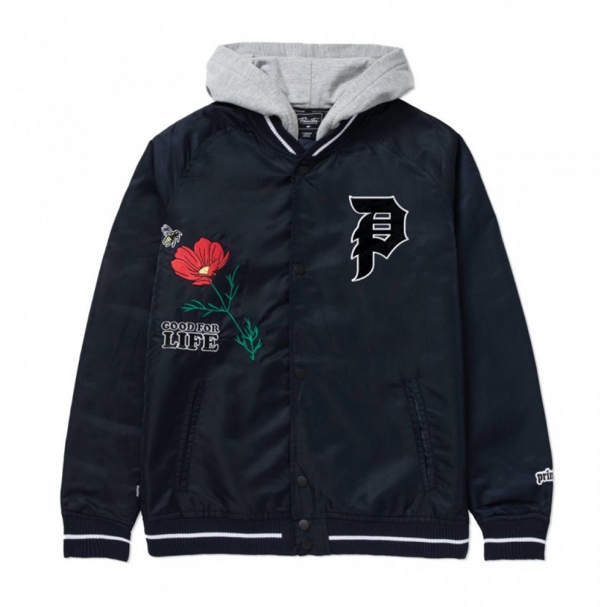 Primitive Two-Fer Varsity Jacket navy | Ambassadors.eu